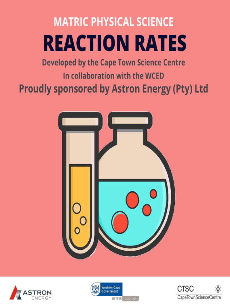 Physical Sciences Revision Rates of Reaction | PDF | Reaction Rate ...