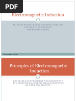 Electromagnetic Induction Project Report | PDF | Electromagnetic Induction | Inductor
