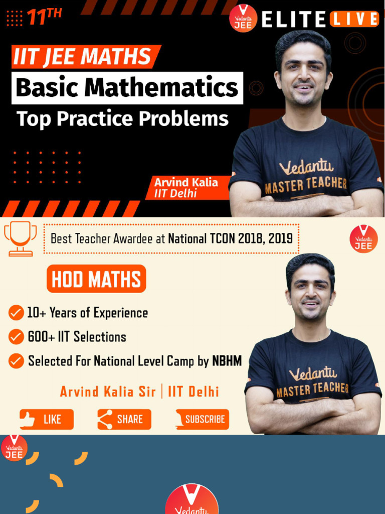 Yt Basic Maths Top Dpps 11th Elite Pdf Applied Mathematics 4013
