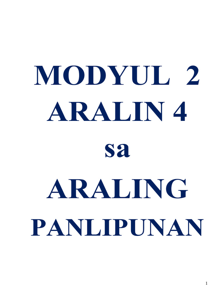 Arpan Modyul 2 Ar. 4 | PDF