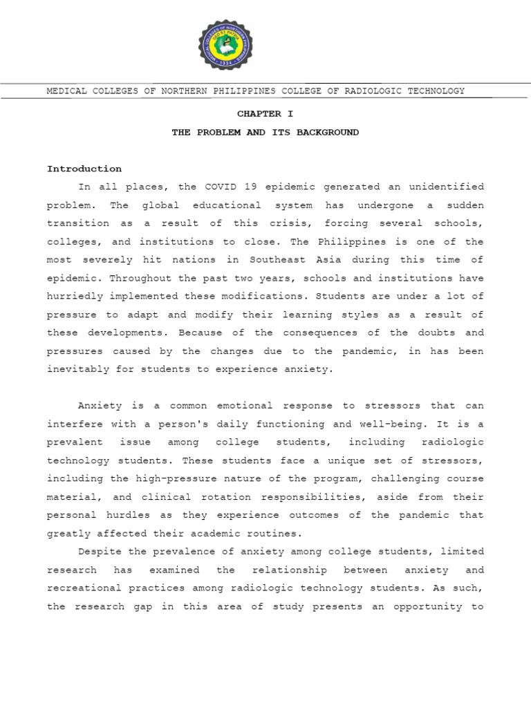 Chapter 1 Research Sample-Revision 2 | PDF | Career & Growth | Science ...