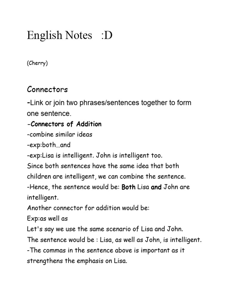 English Notes - D Psle | PDF | Verb | Grammatical Tense