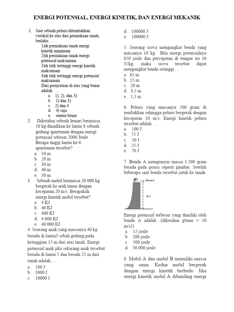 LKPD SOAL EP,EK,EM | PDF