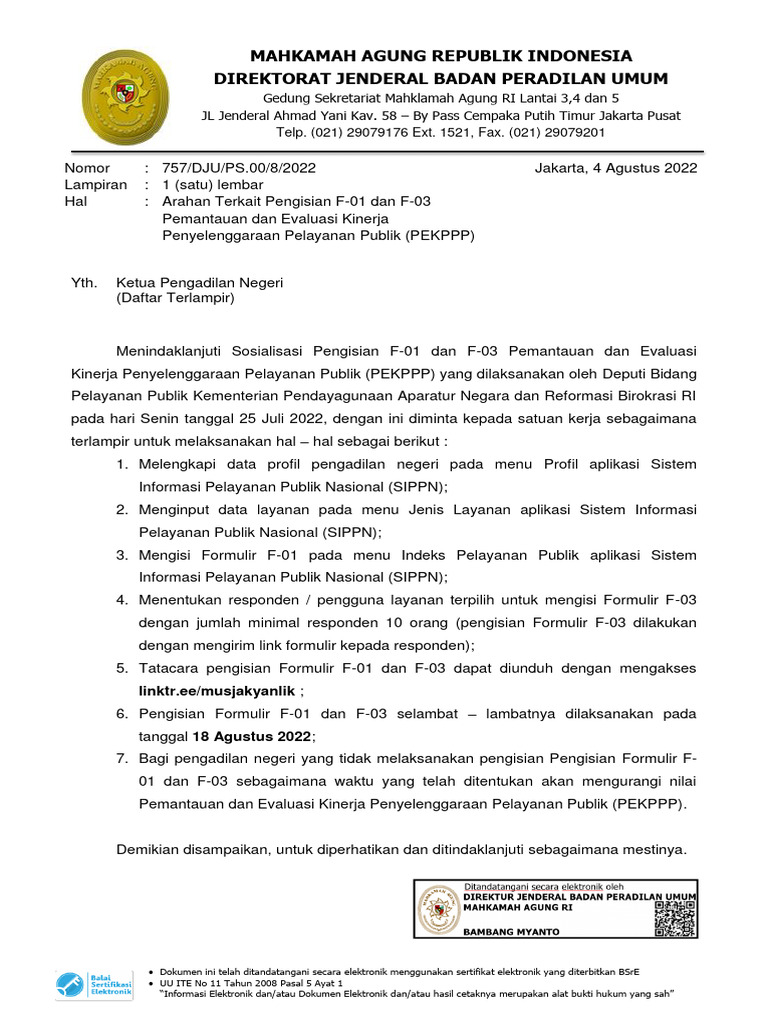 Surat Arahan Pengisian PEKPPP Sign f516f | PDF