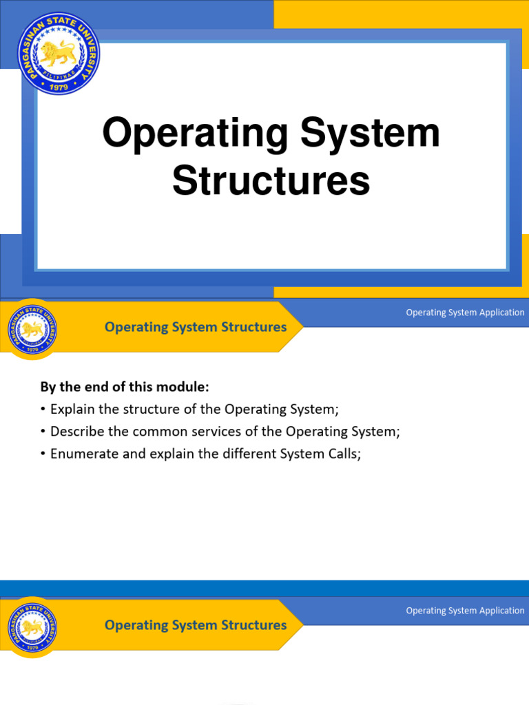 Chapter 3 - Operating System Structures | PDF | Operating System | Virtual Machine