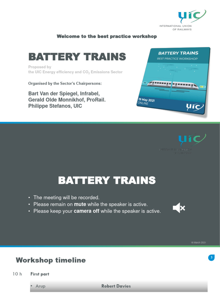Battery Trains | PDF | Train | Rail Transport