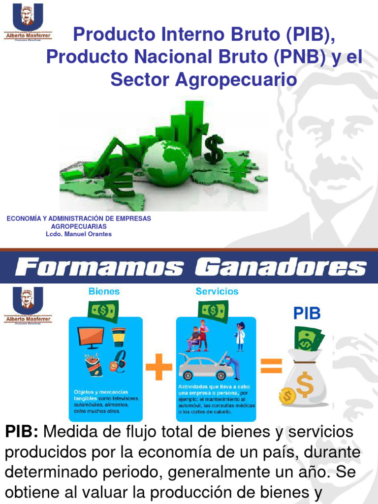 Clase 5. Producto Interno Bruto (PIB), Producto Nacional Bruto | PDF | Producto Interno Bruto ...