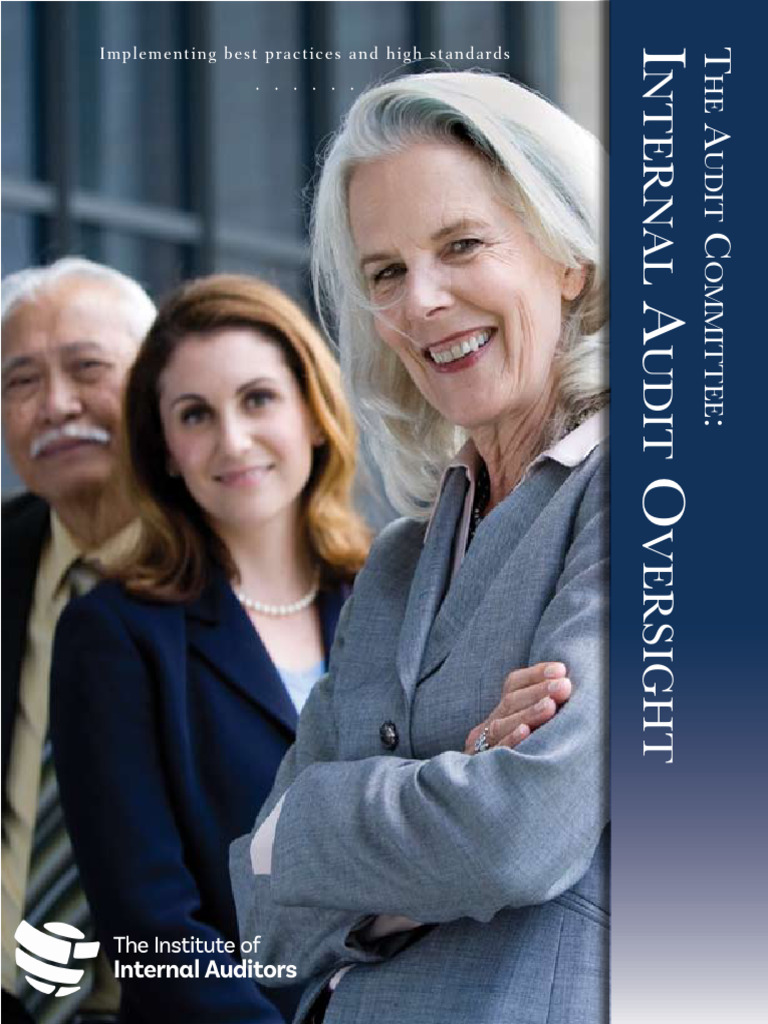 The Audit Committee Internal Audit Oversight | PDF | Internal Audit | Audit