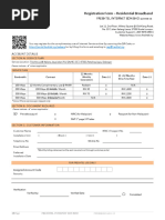 Application Form Transfer of StarHub Services | PDF