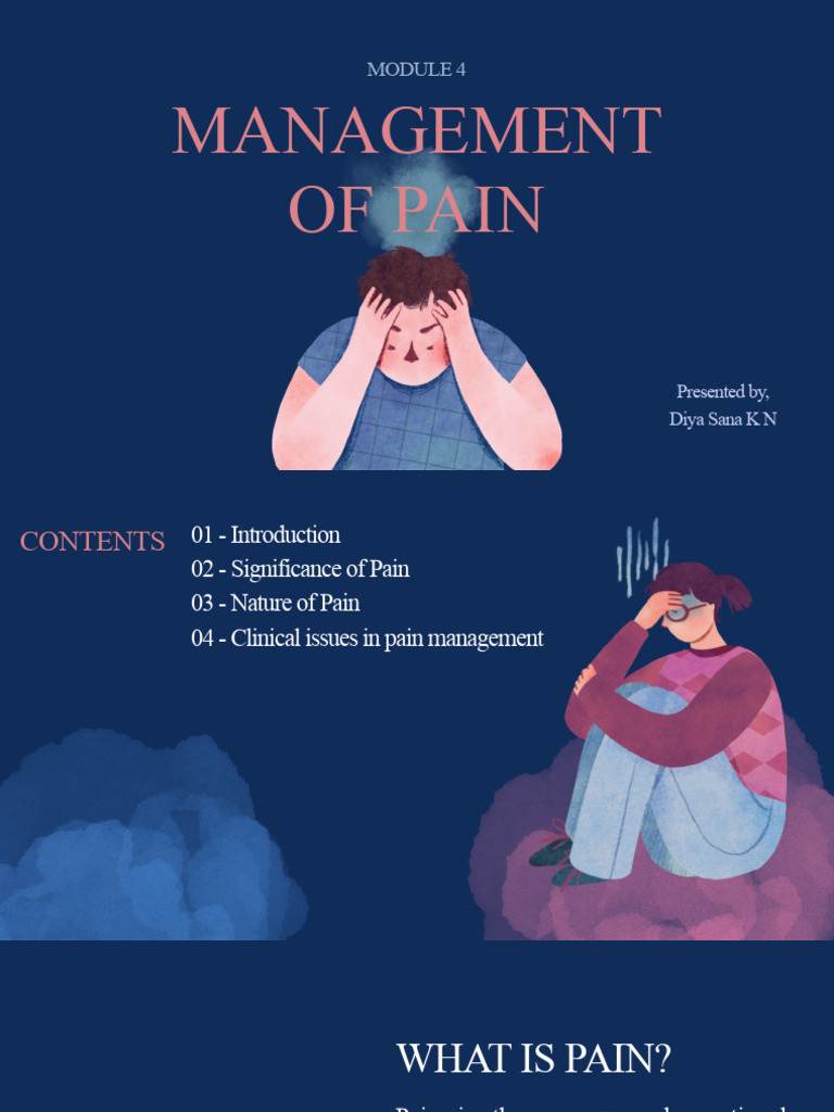 Management of Pain | PDF | Health Psychology | Pain
