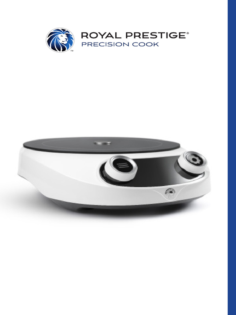 Precision Cook Manual - 20221115 | PDF | Manufactured Goods | Cooking