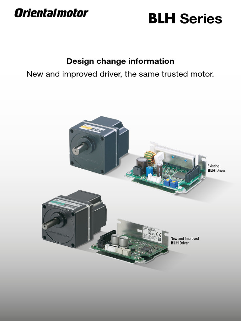 BLH Series Driver Design Changes | PDF | Power Supply | Gear