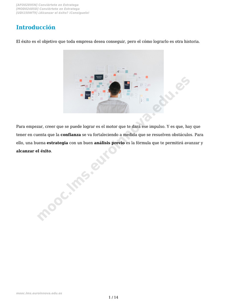 Estrategias para Alcanzar el Éxito Empresarial | PDF | Cadena de valor ...