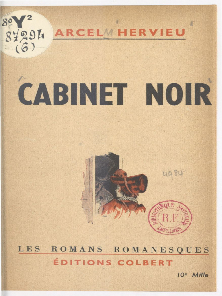 Le Cabinet Noir-28 Pages | PDF