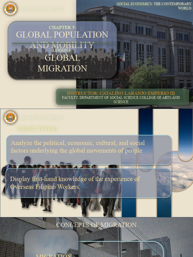 Sec117md - Reporting - Global Migration - Group 3 | PDF | Human ...