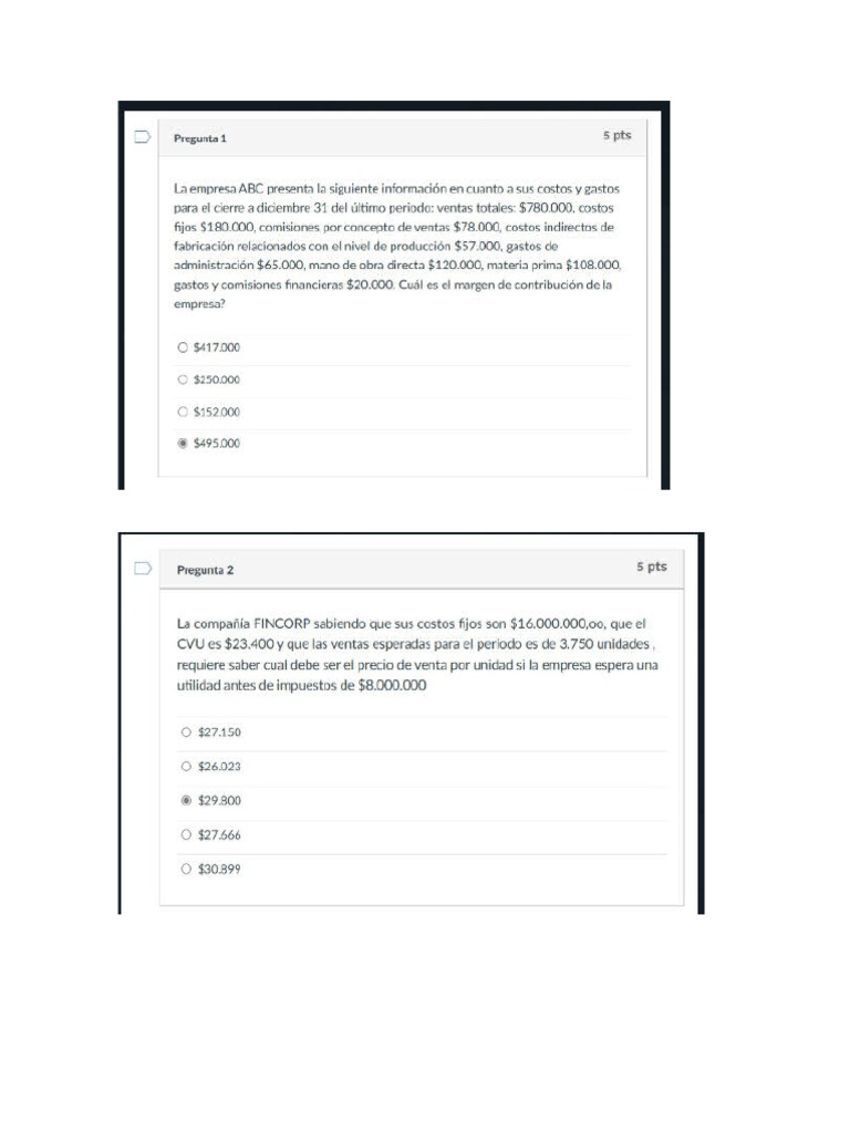 Parcial Finanzas | PDF