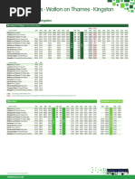 Timetable E1-E2 | PDF