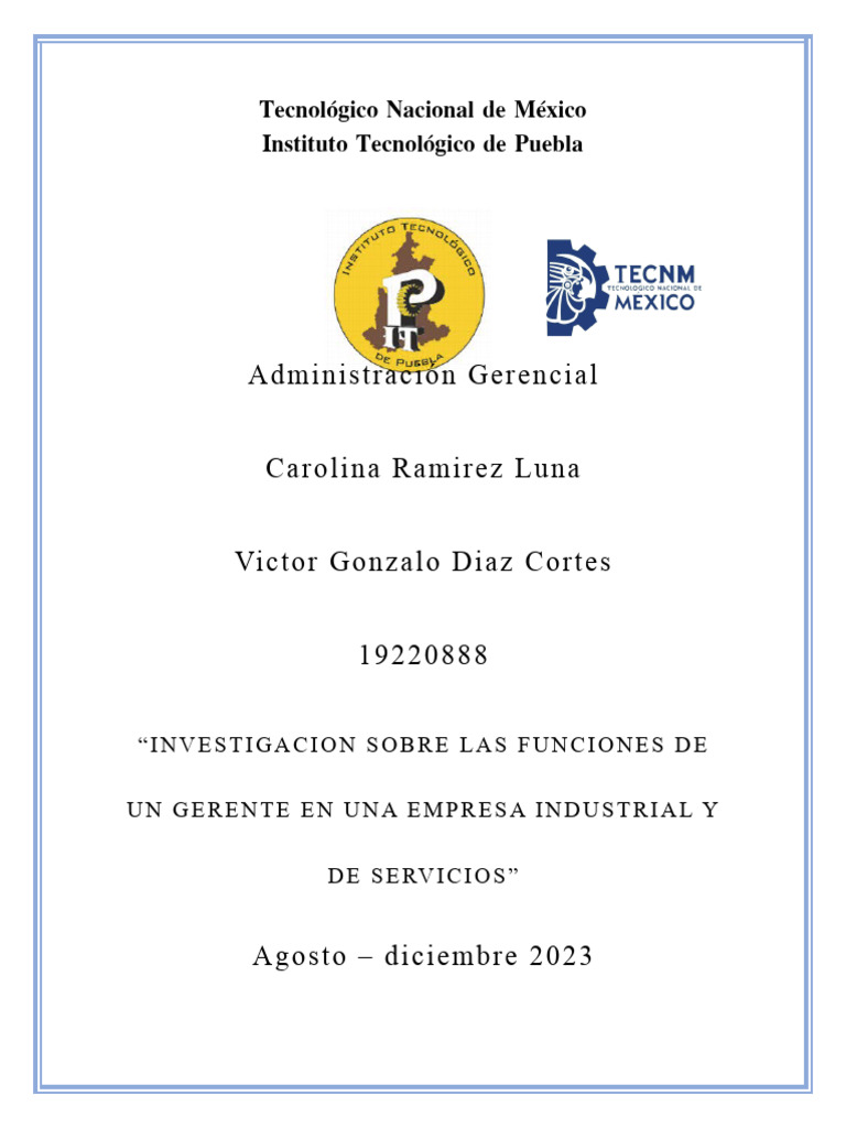 Investigacion VGDC | PDF | Liderazgo | Business