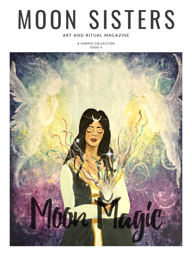 Moon Sisters Art and Ritual Magazine Sample Collection 1 | PDF | Feeling | Malnutrition