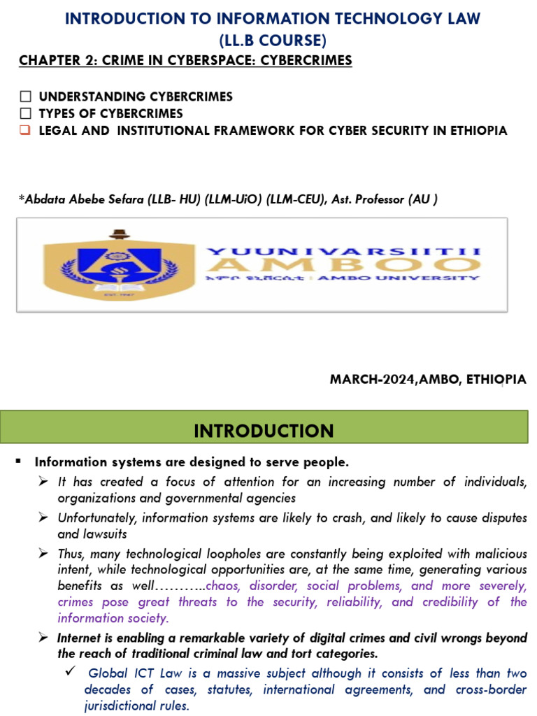 Chapter 2: Crime in Cyberspace: Cybercrimes | PDF | Cybercrime | Phishing