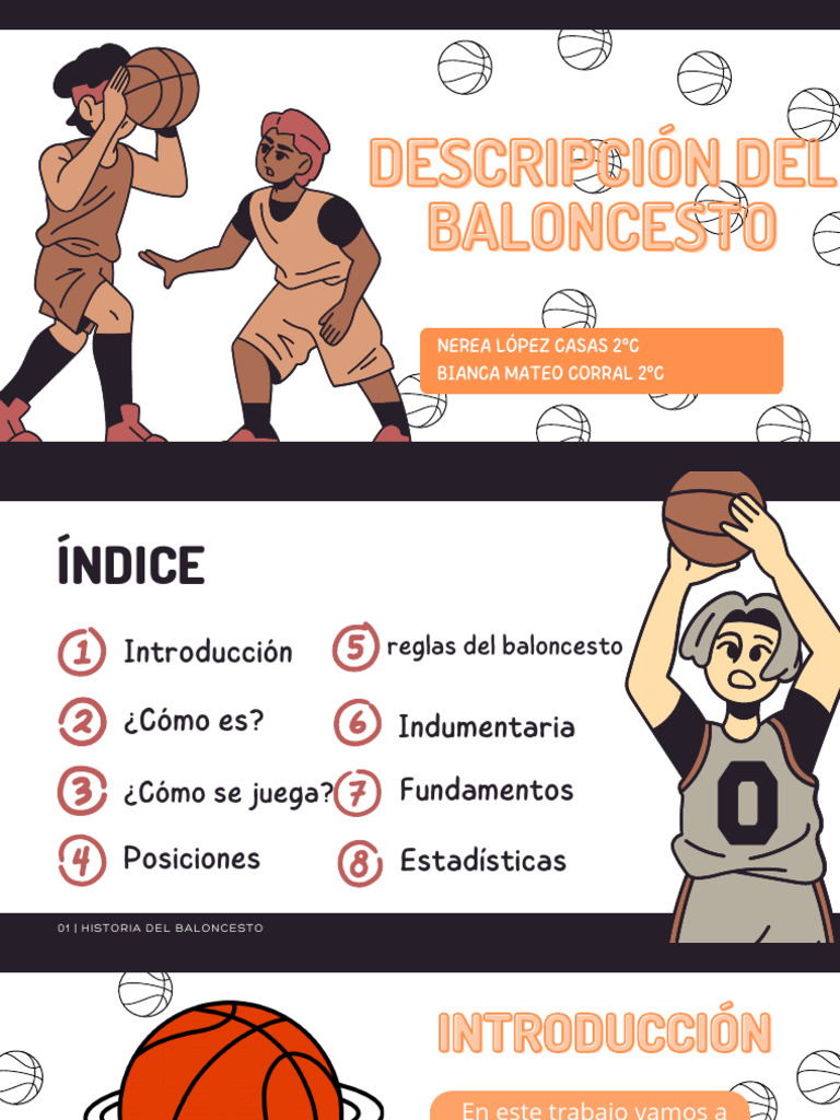 descripción del baloncesto | PDF
