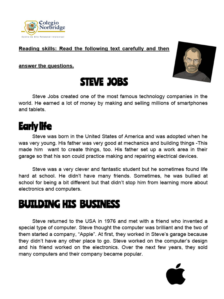 Reading Comprehension Test | PDF