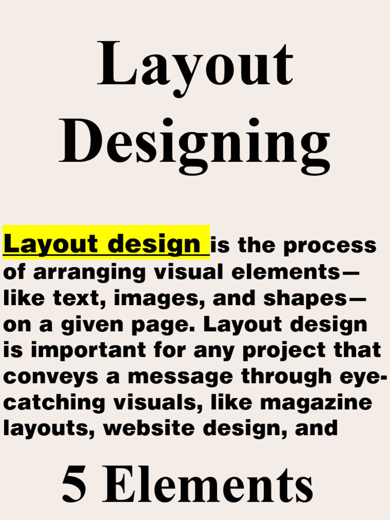 LAYOUT_Graphic-Design-Presentation | PDF | Educational Technology ...