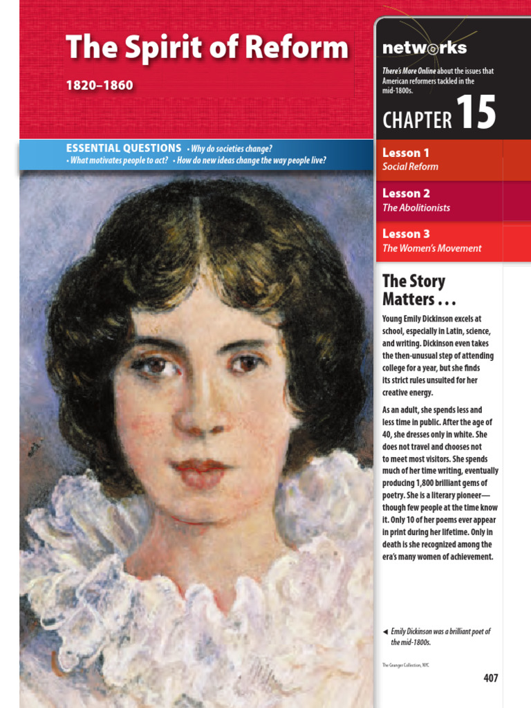 Reform Movements of 1820-1860 | PDF