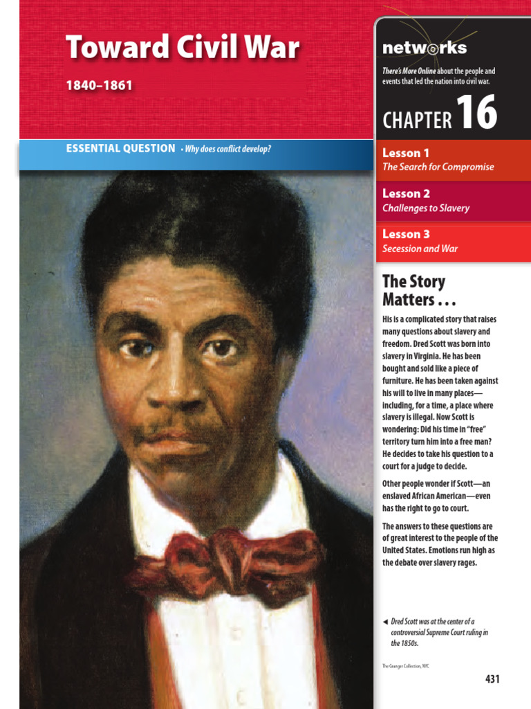 Dred Scott and the Road to Civil War | PDF | The United States ...