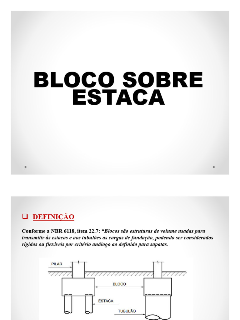 Unirp Pos - Bloco Sobre Estaca - Parte 4 | PDF | Flexão (Física) | Engenharia Mecânica