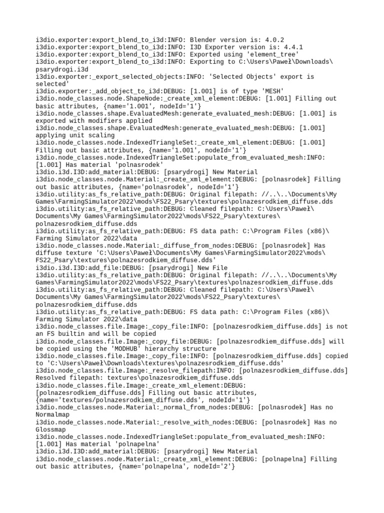psarydrogi_export_log | PDF | Shape | Computing