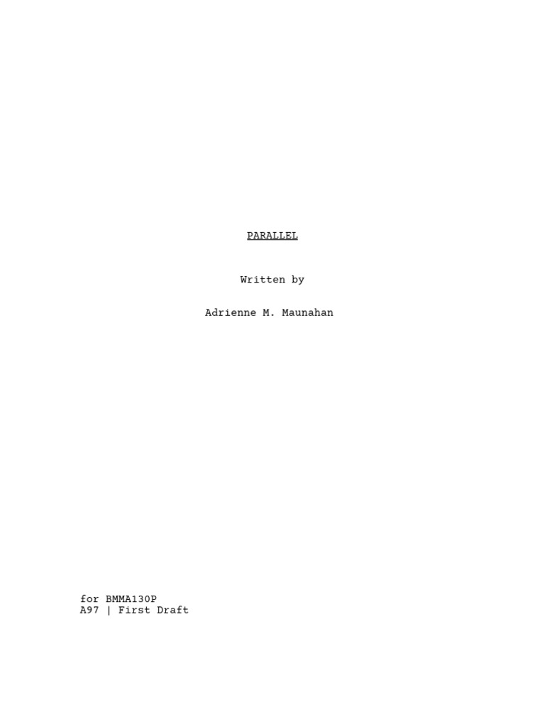 Parallel Script | PDF Parallel Script | PDF