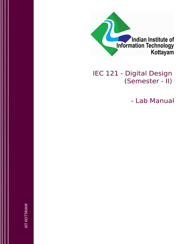 IEC121 Lab Manual Final | PDF