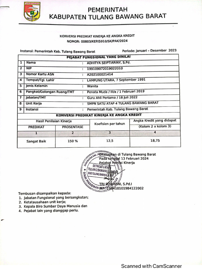 Pak Konversi 2023 | PDF