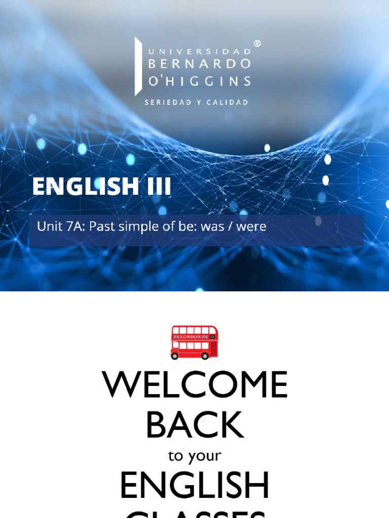 English - III Lesson 1 - Unit 7A | PDF | Lingüística