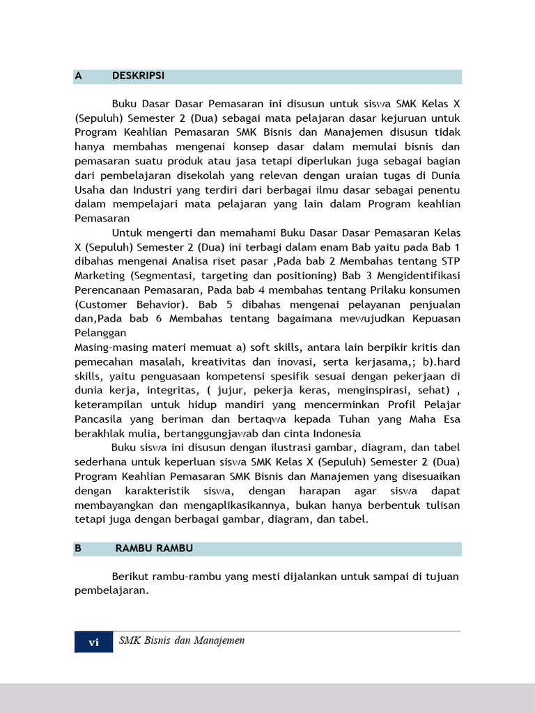 Modul Dasar Pemasaran | PDF