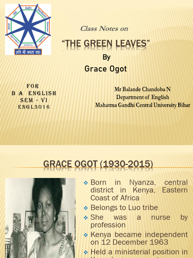 Grace Ogot | PDF