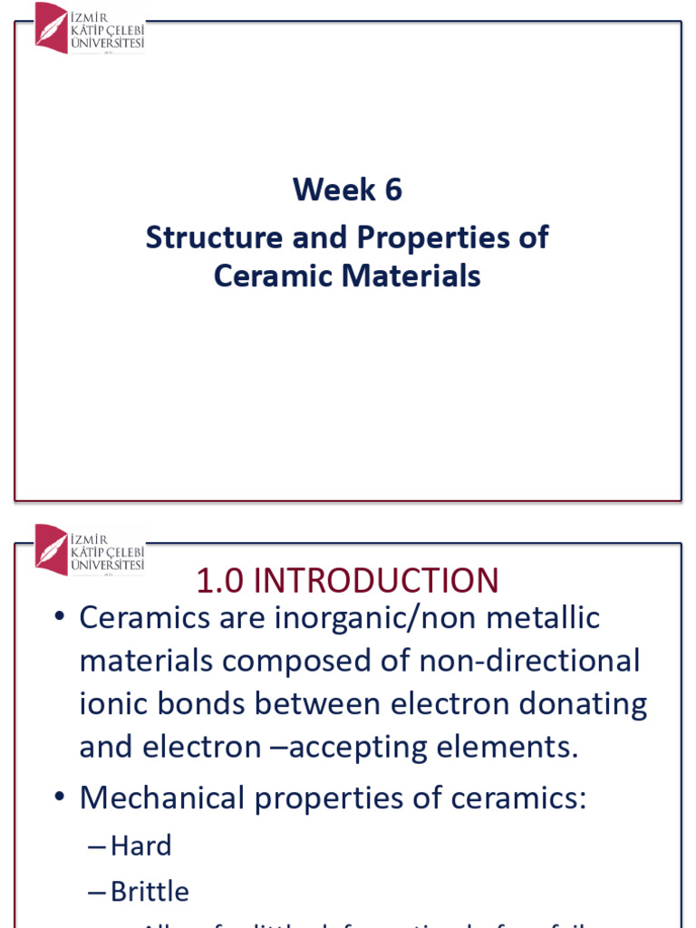 Ceramic Materials in Biomedical Applications | PDF | Bioceramic | Ceramics