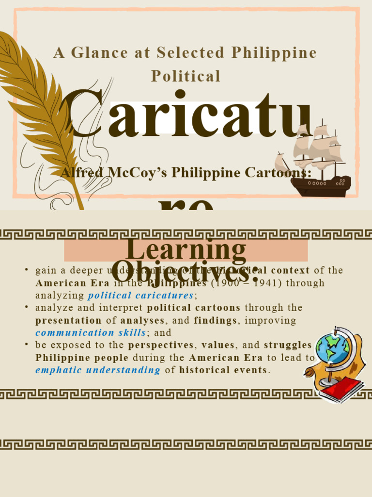 Philippine Caricature During American Colonization | PDF | Philippines