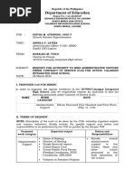 GAD Proposal 2025 | PDF | Teachers | Learning
