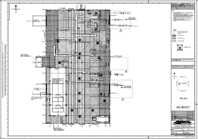 Layout of RCC Pavement, DWG No. A151-019-16-47-0 202, R-2 | PDF