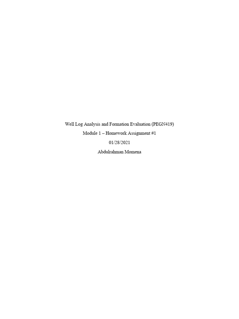 Module 1 Homework Assignment Pdf