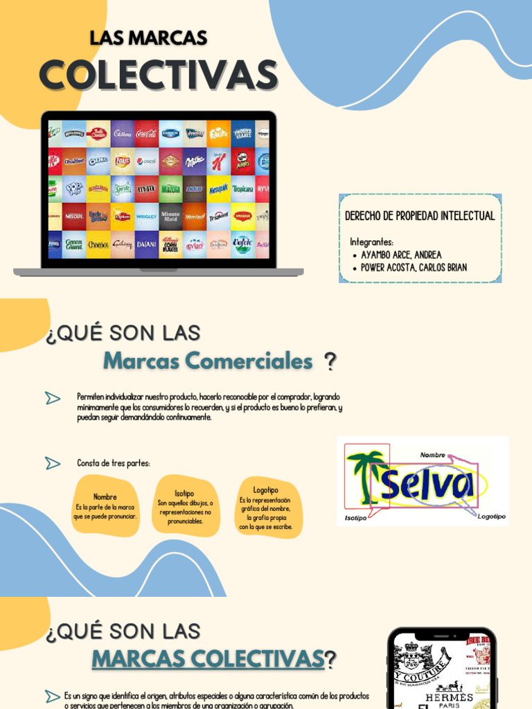 Las Marcas Colectivas | PDF | Marca comercial | Marca