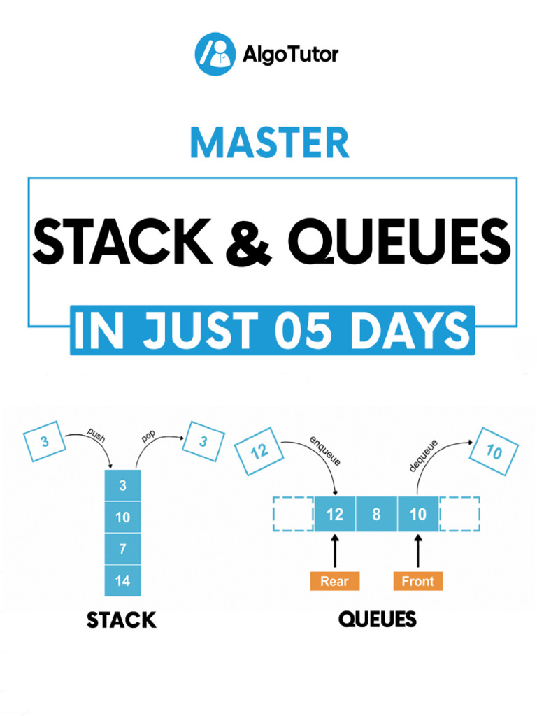 Mastering Stacks and Queues in Just 5 Days-1 | PDF | Queue (Abstract ... Mastering Stacks and Queues in Just 5 Days-1 | PDF | Queue (Abstract ...
