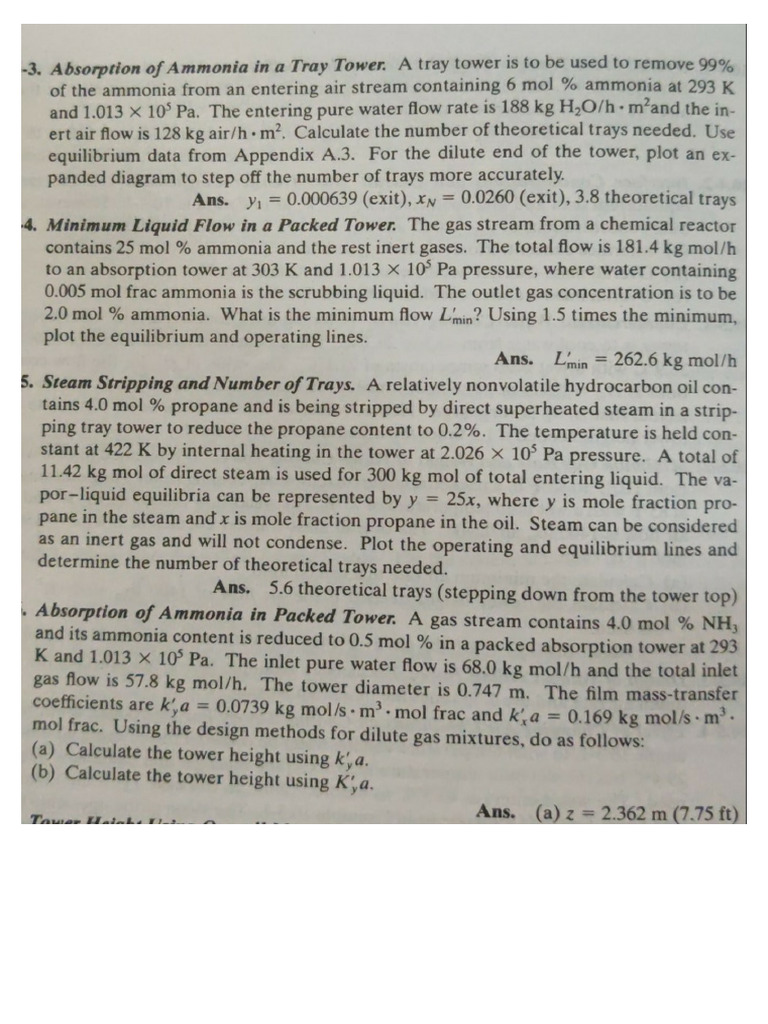 Gas Absorption Tut 1 Pdf
