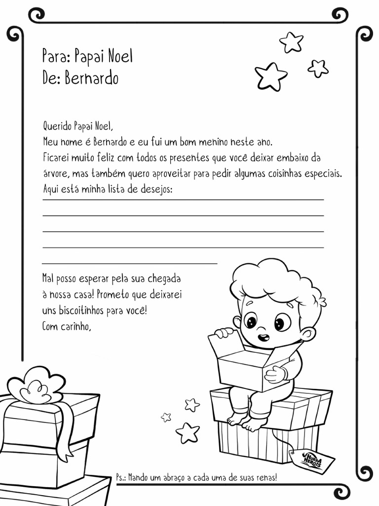 Carta de para Papai Noel | PDF