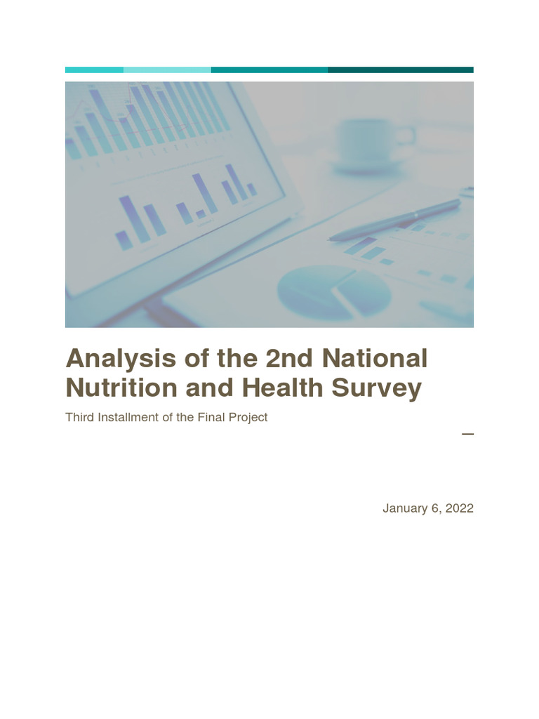 Analysis of The 2nd National Nutrition and Health Survey | PDF