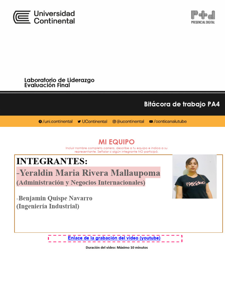 BitaÌ - Cora PA4 EV. FINAL | PDF | Empoderamiento