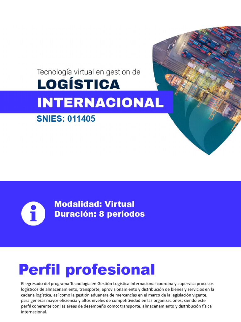 Brochure_Virtual_Logistica_Int | PDF | Logística | Transporte