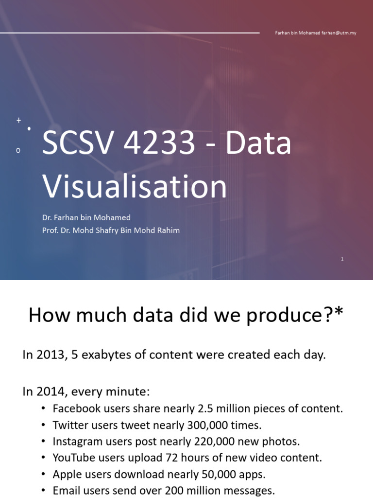 01 Introduction To Data Visualisation (Part 1) | PDF | Space Shuttle ...